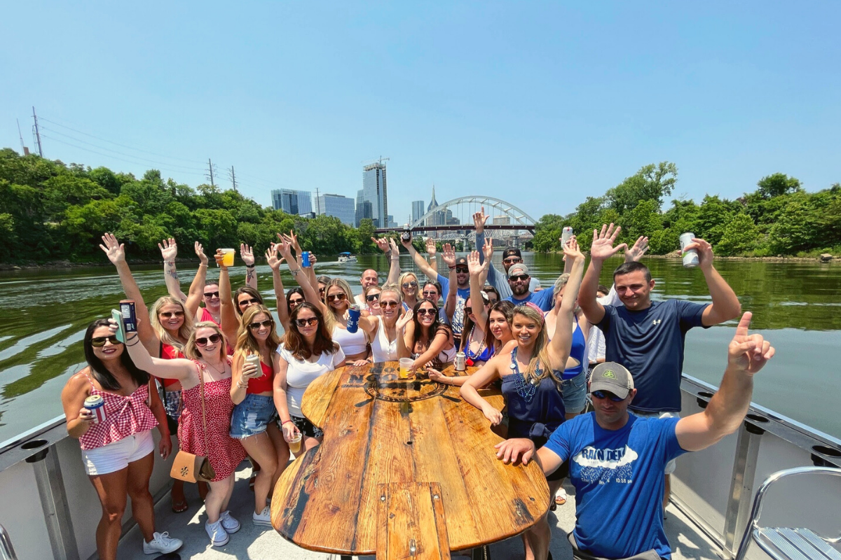 River Boat Cruises in Nashville - Pontoon Saloon